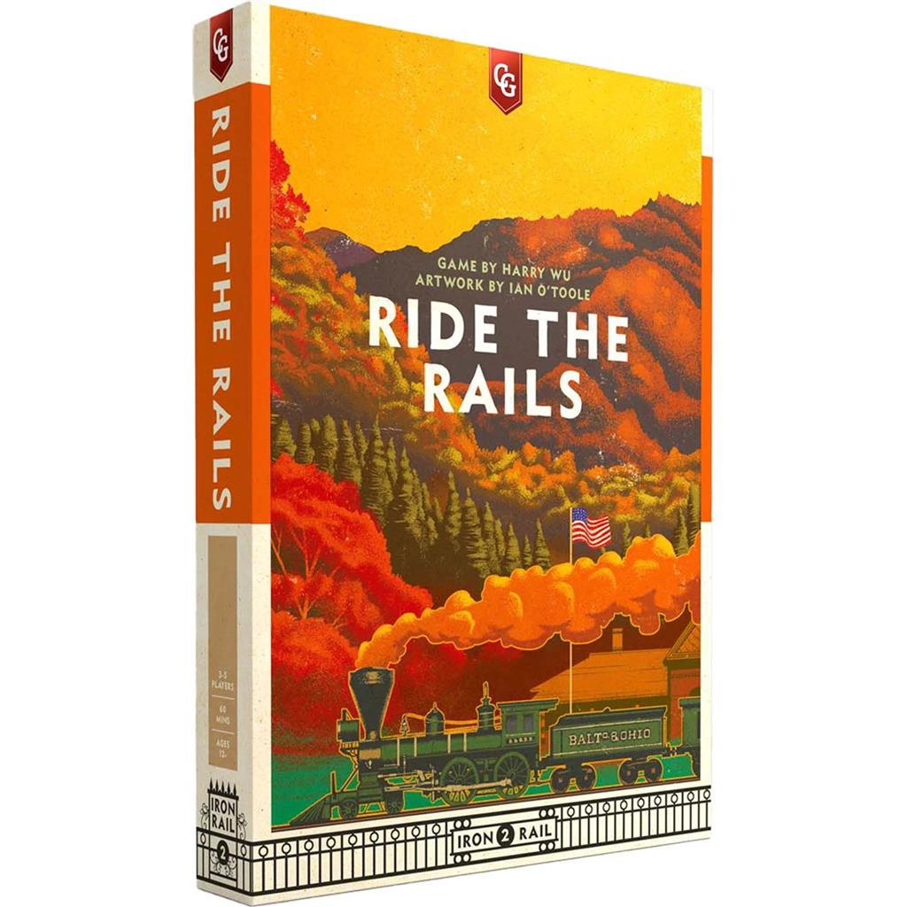 Iron Rail 2: Ride the Rails | Capstone Games | Gry Planszowe