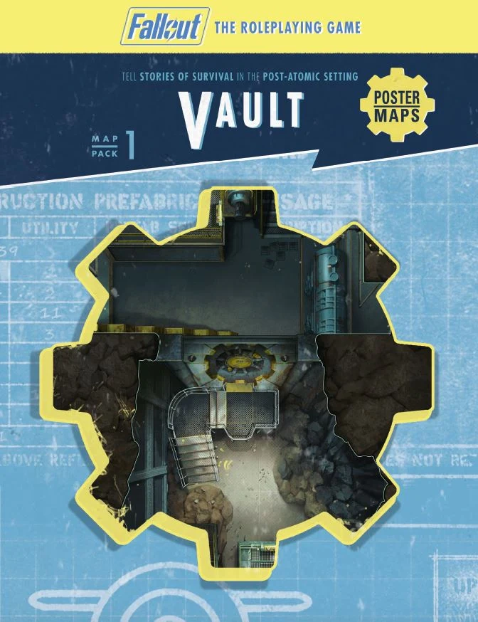 Fallout: The Roleplaying Game - Map Pack 1: Vault | RPG według ...