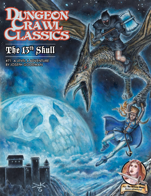 Dungeon Crawl Classics #71: The 13th Skull | RPG po angielsku \ D ...