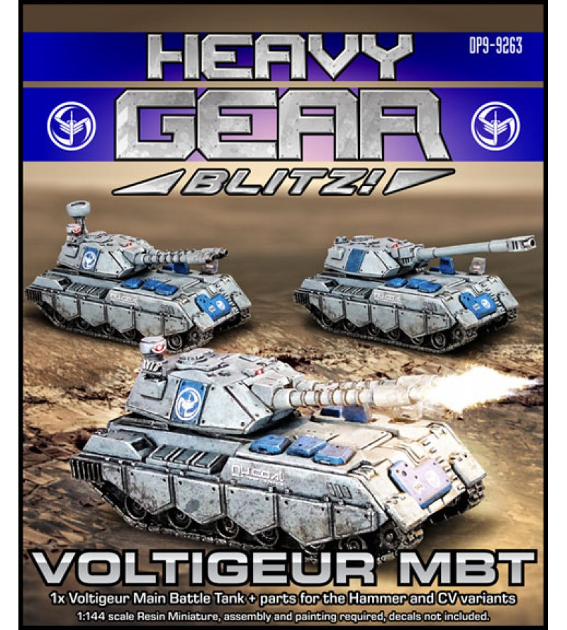 Heavy Gear Blitz! - NuCoal Voltigeur Main Battle Tank | Gry Bitewne ...