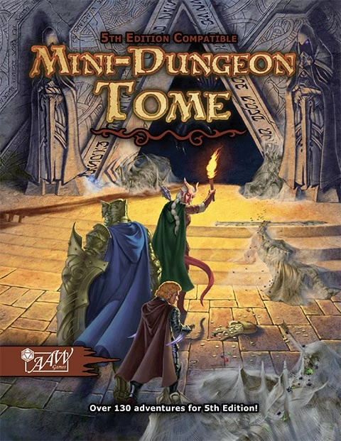 Mini-Dungeon Tome (5E) | RPG według mechaniki \ D&D 5E RPG po angielsku ...