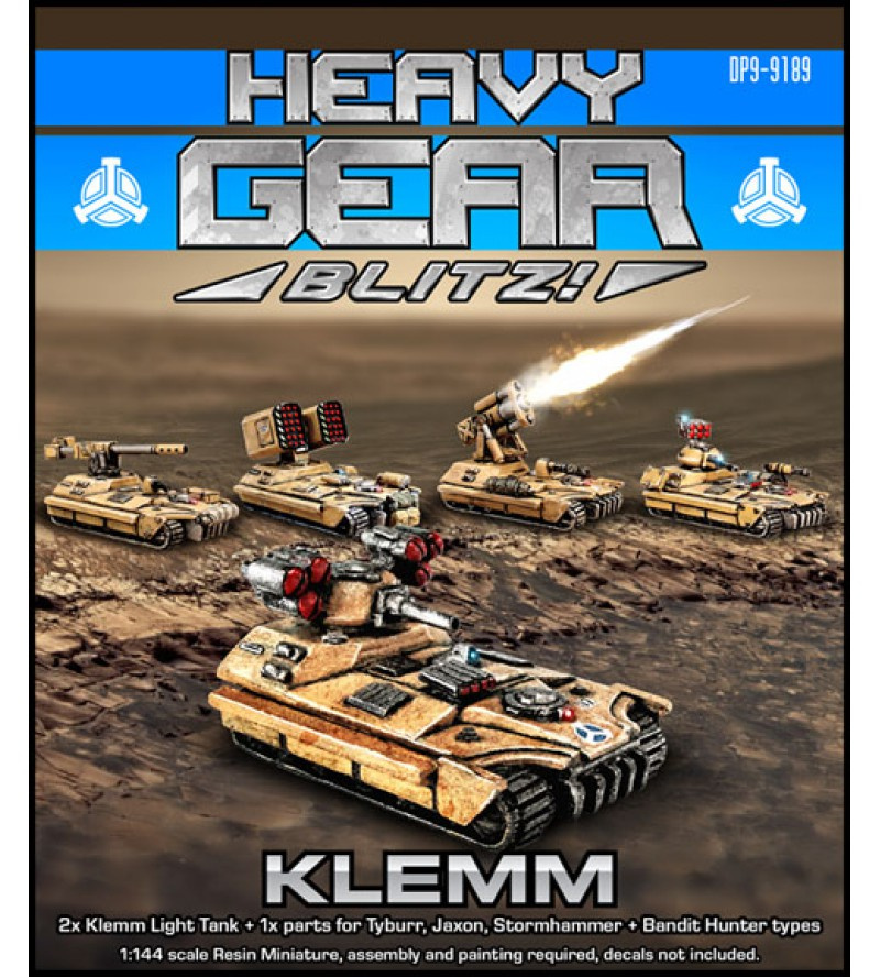 Heavy Gear Blitz! - Northern Klemm Light Tank Custom Two Pack | Gry ...