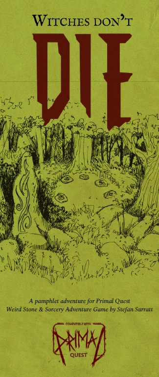 Primal Quest Essentials - Witches Don't Die | RPG według mechaniki \ OSR RPG według wydawców \ E ...