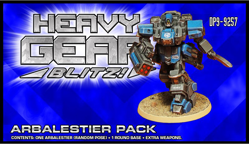 Heavy Gear Blitz! - NuCoal Arbalestier | Gry Bitewne / Figurki do RPG ...