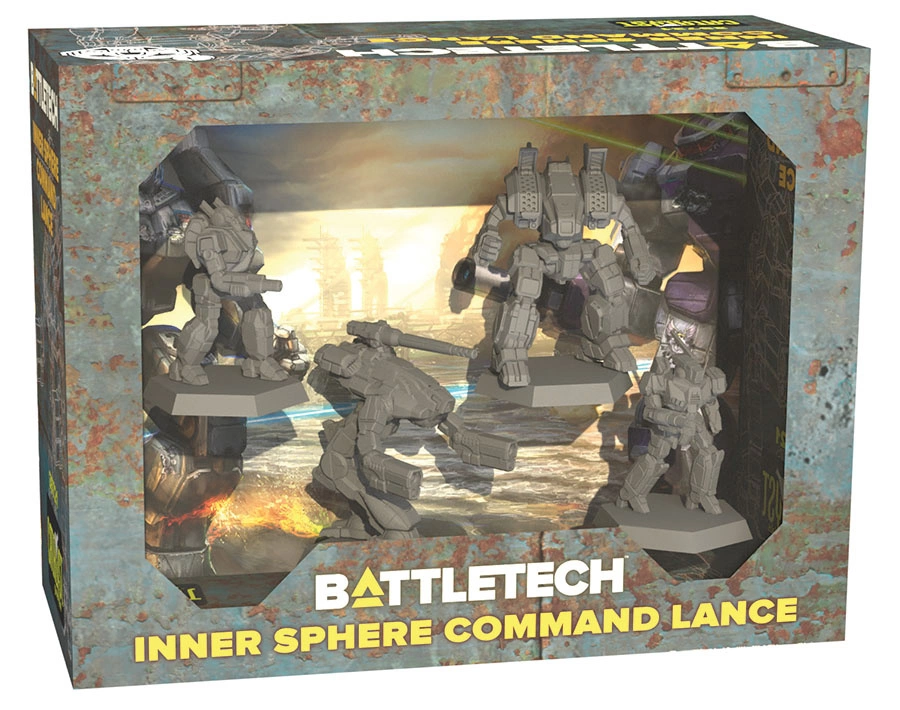 Battletech Inner Sphere Command Lance | Gry Bitewne / Figurki do RPG ...