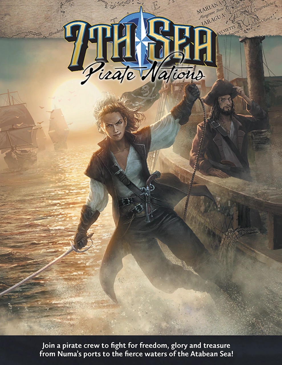 7th Sea: Pirate Nations | RPG według wydawców \ C \ Chaosium Kategorie ...