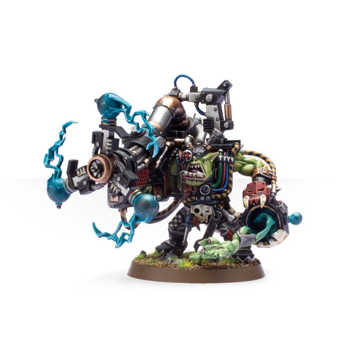 Warhammer 40.000 - Orks: Big Mek with Shokk Attack Gun (Mail Order ...
