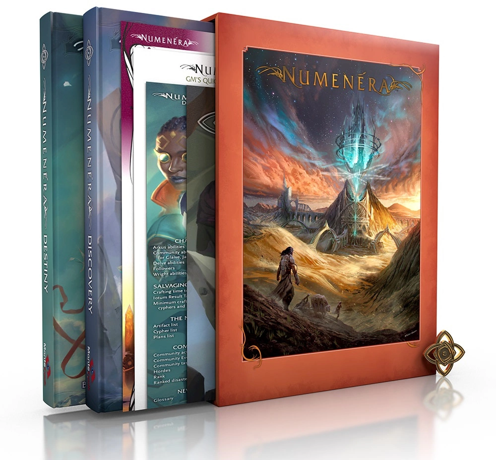 Numenera: Discovery and Destiny Slipcase | RPG po angielsku \ N ...