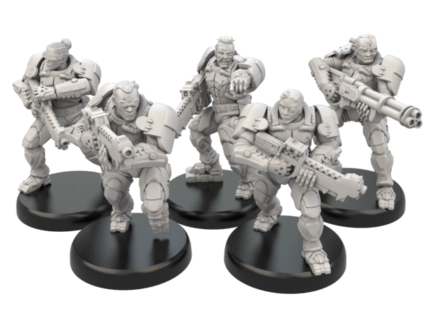 [PRZEDSPRZEDAŻ] Warzone Eternal - Cybertronic Chasseurs Expansion Box ...