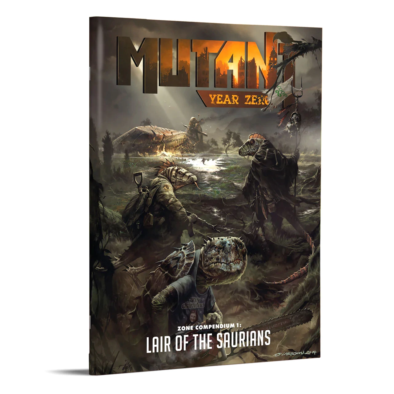 Mutant: Year Zero - Zone Compendium 1: Lair of the Saurians | RPG ...