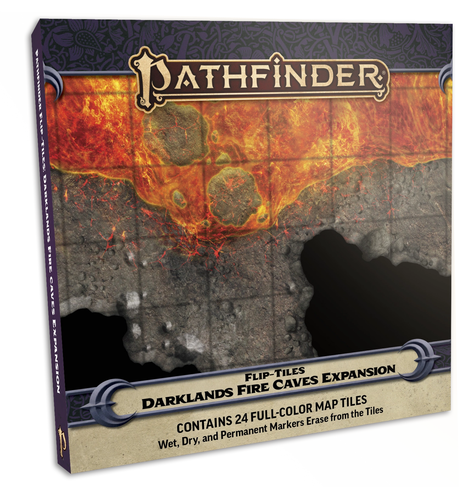 Pathfinder II - Flip-Tiles: Darklands Fire Caves Expansion | RPG według ...