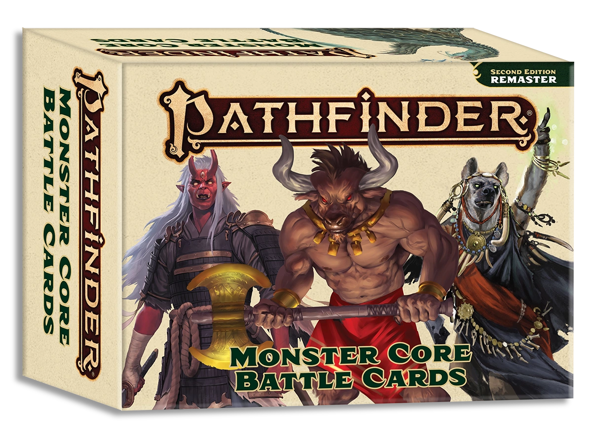 Pathfinder Monster Core Battle Cards | RPG według mechaniki ...