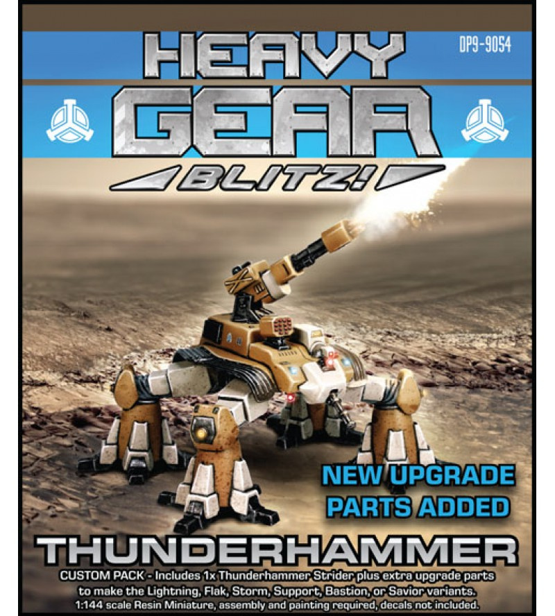 Heavy Gear Blitz! - Northern Thunderhammer Strider Custom Pack | Gry ...