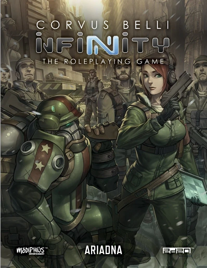 Infinity RPG: Ariadna | RPG według mechaniki \ 2d20 RPG według wydawców ...