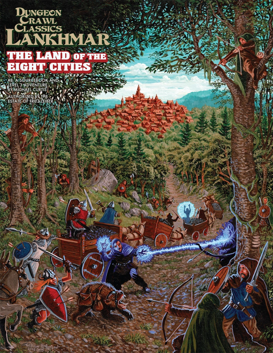 DCC Lankhmar #8: The Land of Eight Cities | RPG po angielsku \ D ...