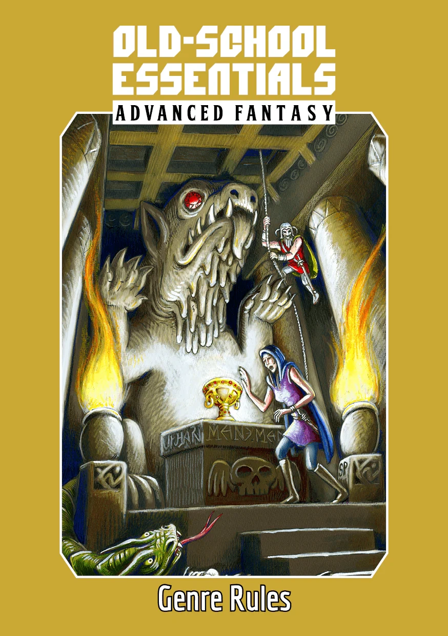 Old-School Essentials - Advanced Fantasy Genre Rules | RPG po angielsku ...