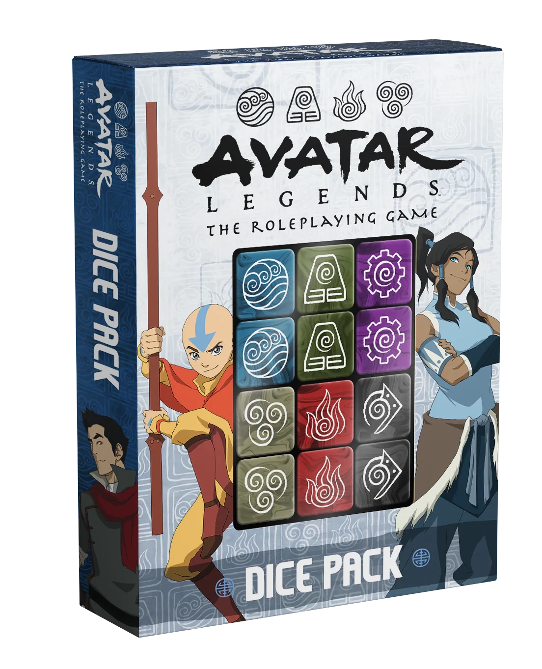 Avatar Legends The Roleplaying Game Dice Pack | RPG według mechaniki \ PbtA RPG według wydawców ...