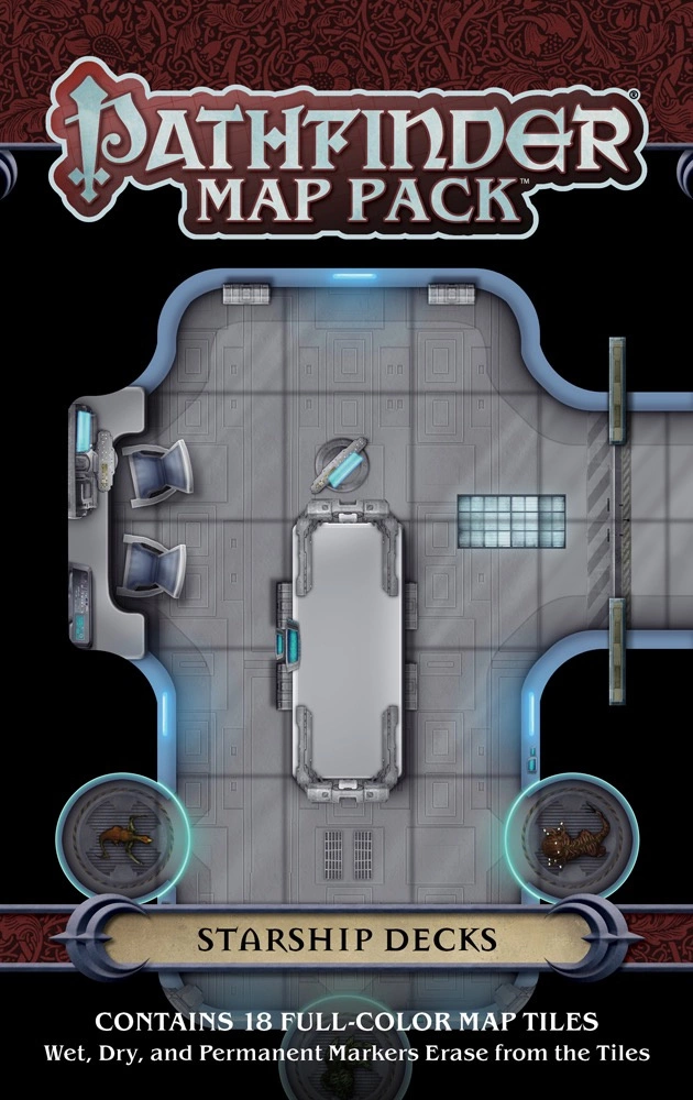 Pathfinder Map Pack: Starship Decks | RPG według mechaniki \ Pathfinder ...