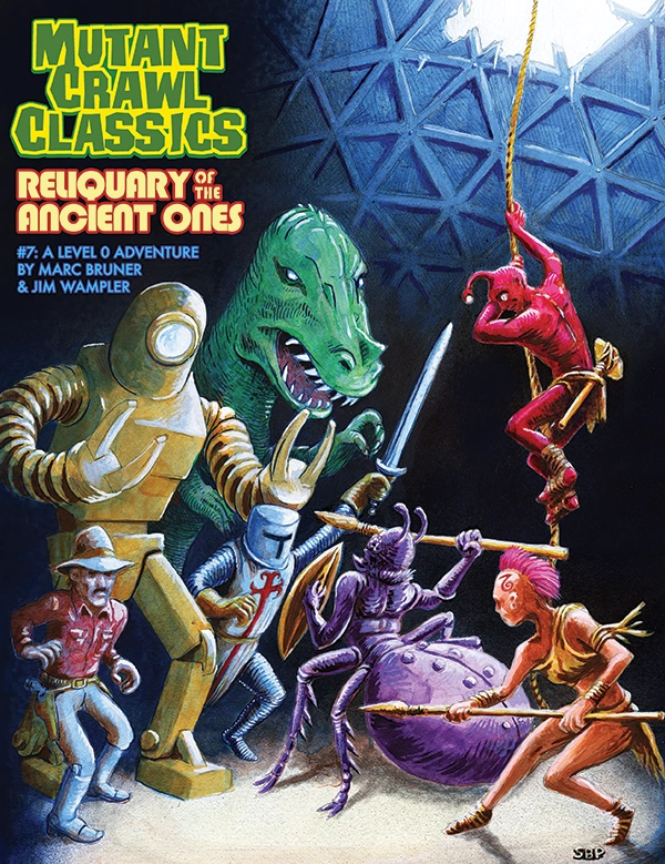 Mutant Crawl Classics #7: Reliquary of the Ancient Ones | RPG według ...