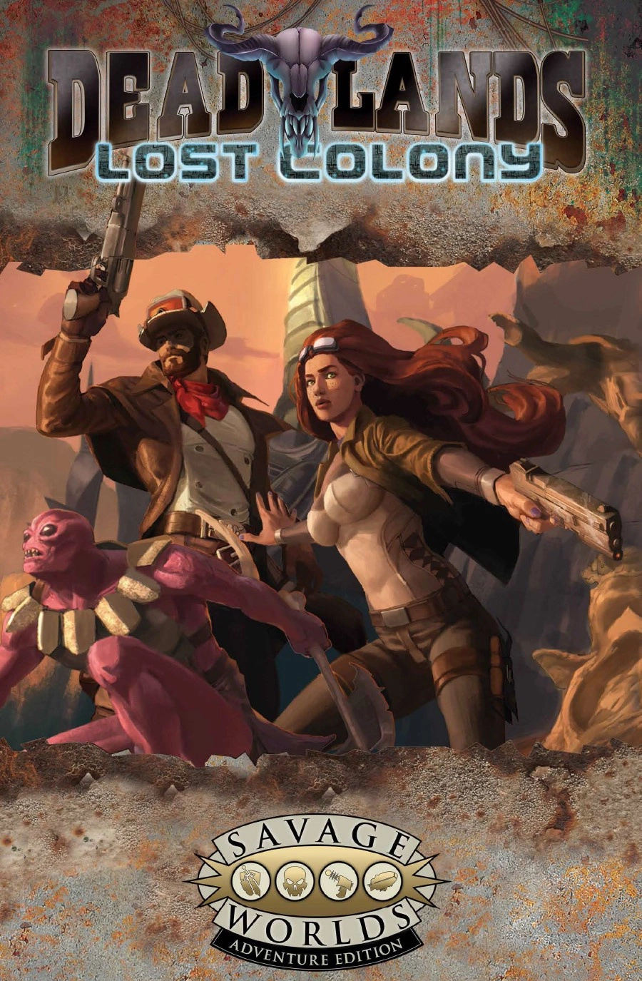 Deadlands: Lost Colony Core Book | RPG po angielsku \ D \ Deadlands: Lost Colony RPG według ...