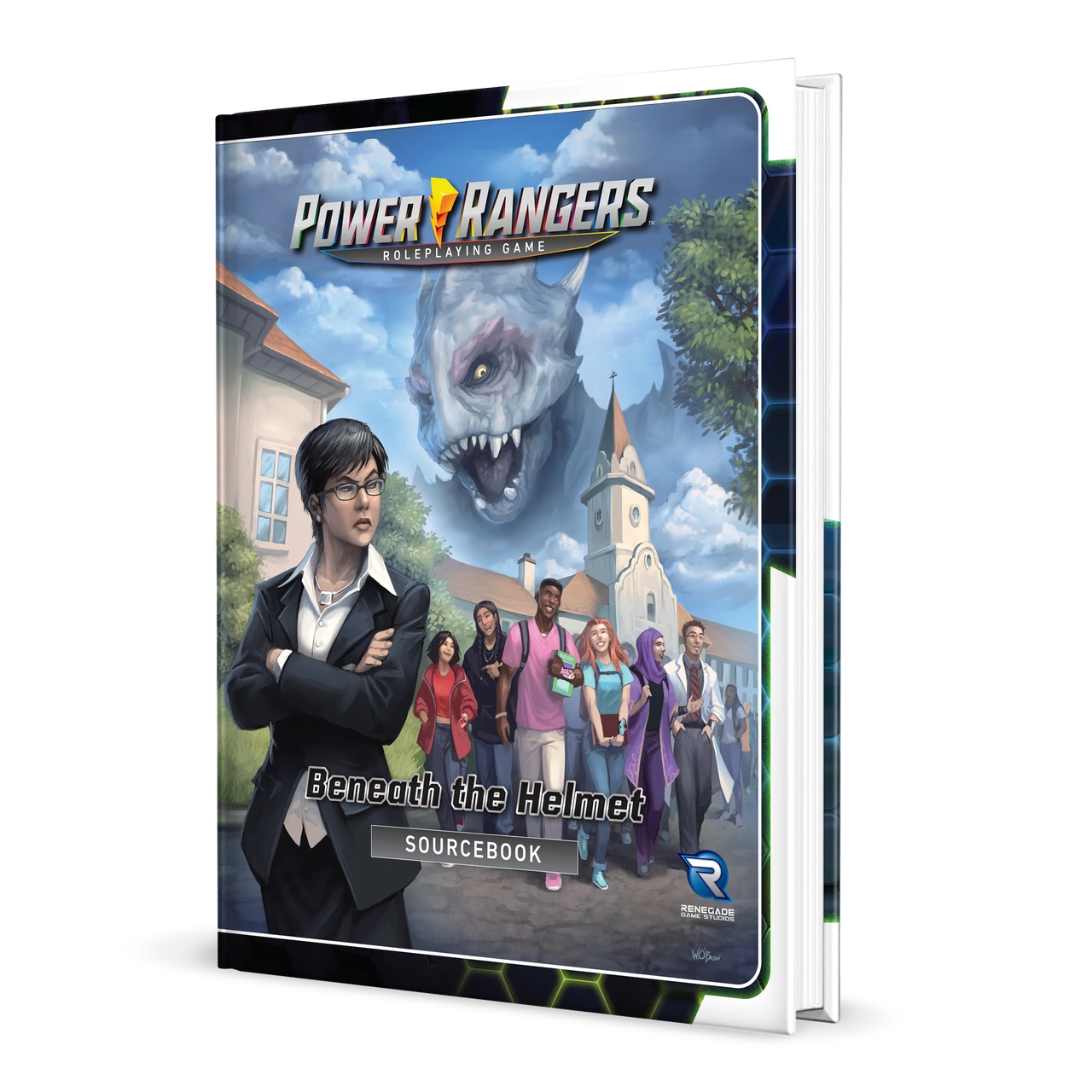 Power Rangers RPG: Beneath the Helmet Sourcebook | RPG po angielsku \ P ...