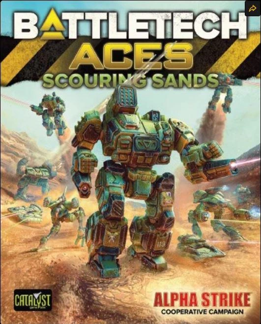 [PRZEDSPRZEDAŻ] Battletech Aces Scouring Sands Campaign Box | Gry ...