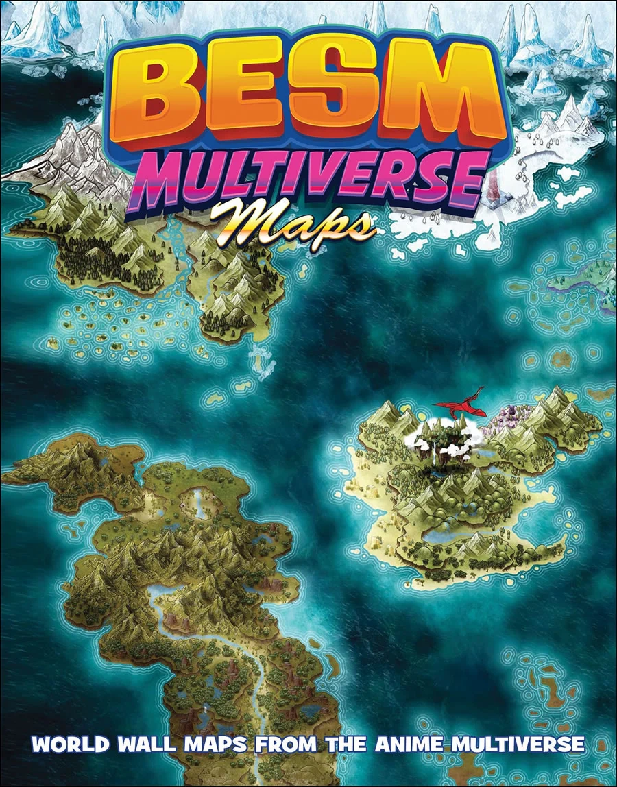 BESM 4th Edition - Multiverse Maps | Kategorie \ Manga RPG po angielsku ...