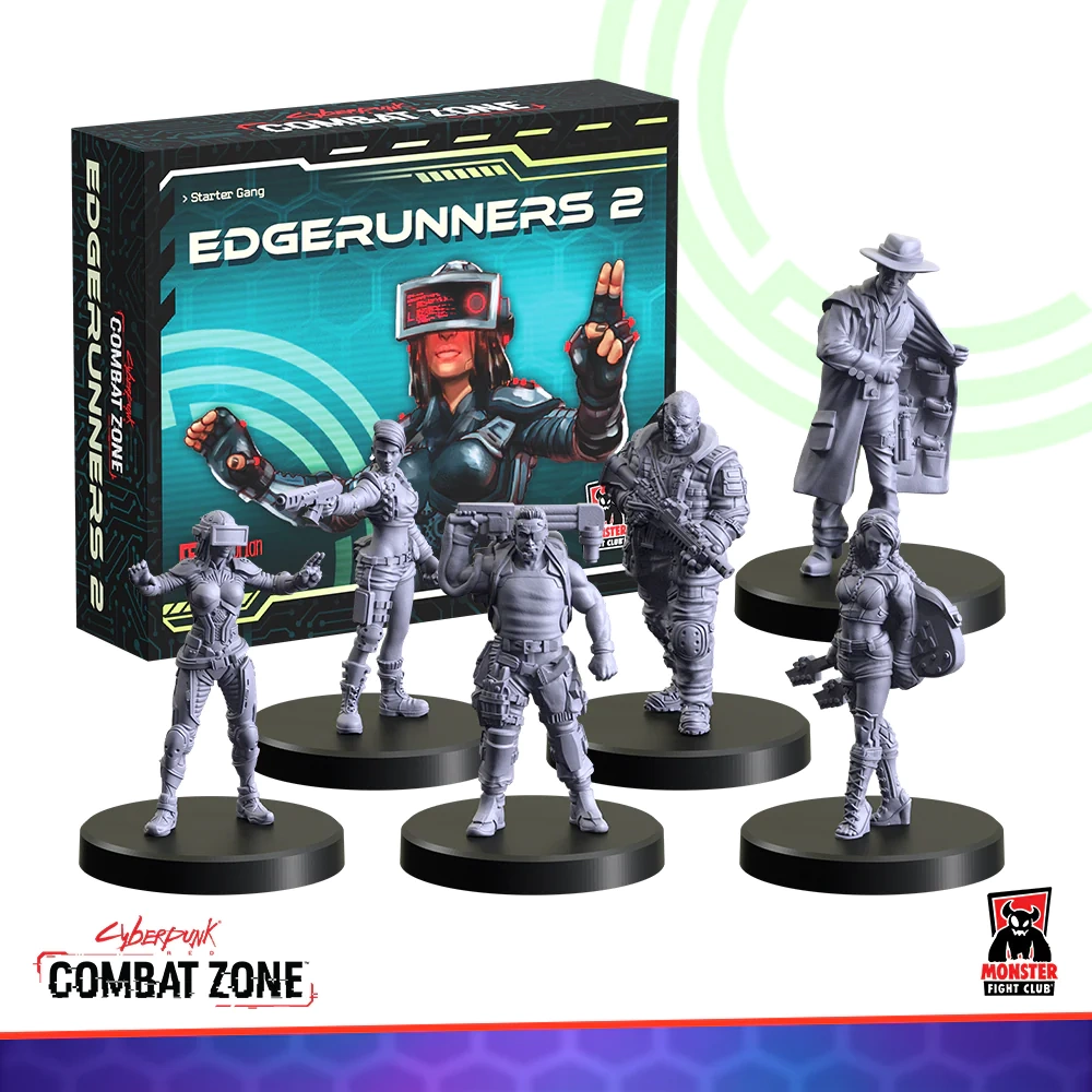 Cyberpunk Red Combat Zone: Edgerunners 2 Starter Gang | Monster Fight ...