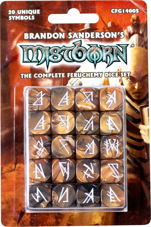 Mistborn Complete Feruchemy Dice Set | RPG po angielsku \ M \ Mistborn ...