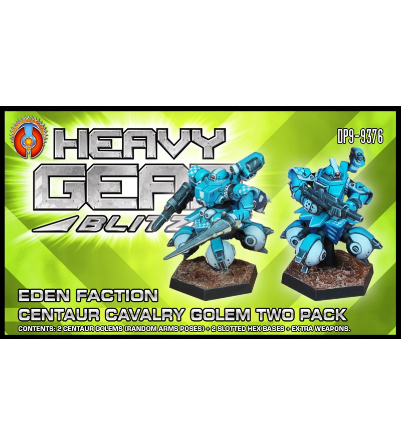 Heavy Gear Blitz! - Eden Centaur Cavalry Golem Two Pack | Gry Bitewne ...