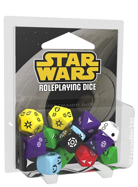 Star Wars Roleplaying Dice | RPG według wydawców \ E \ EDGE Studio Kategorie \ Sci Fi RPG po ...