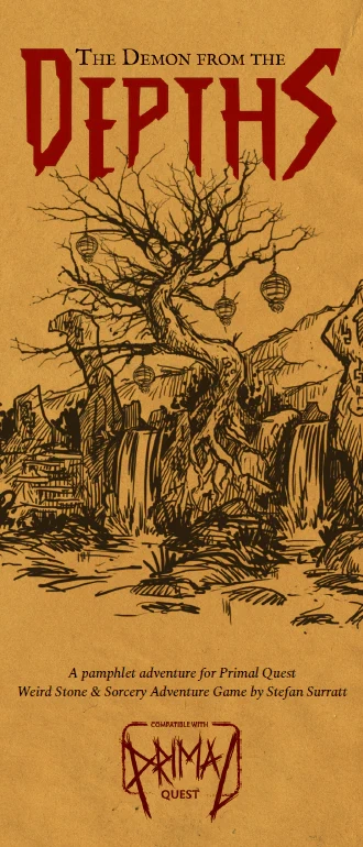 Primal Quest Essentials - The Demon From The Depths | RPG według mechaniki \ OSR RPG według ...