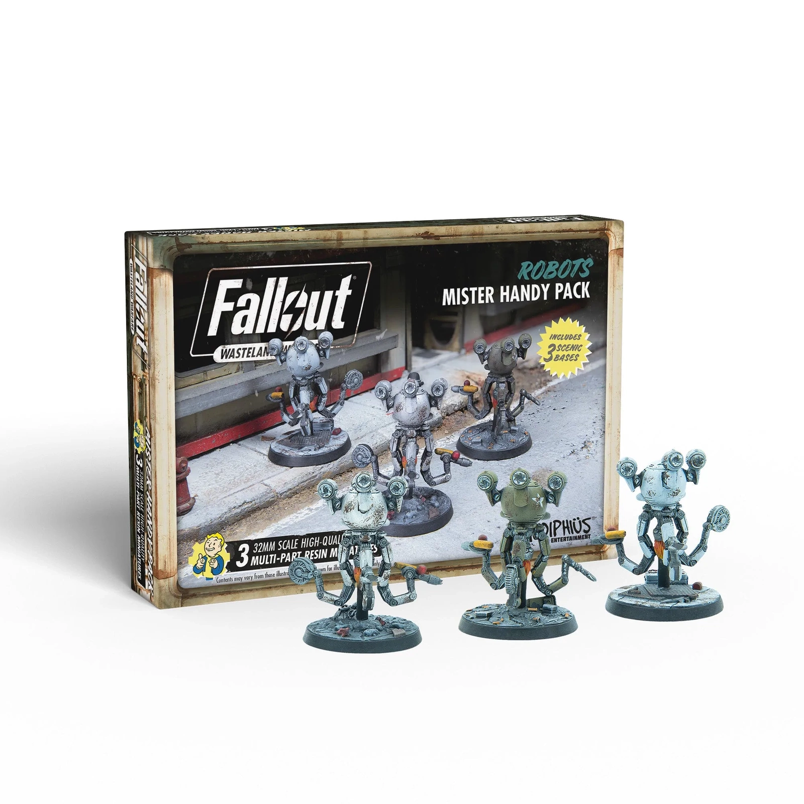 Fallout: Wasteland Warfare / Factions - Robots: Mister Handy Pack | Gry ...