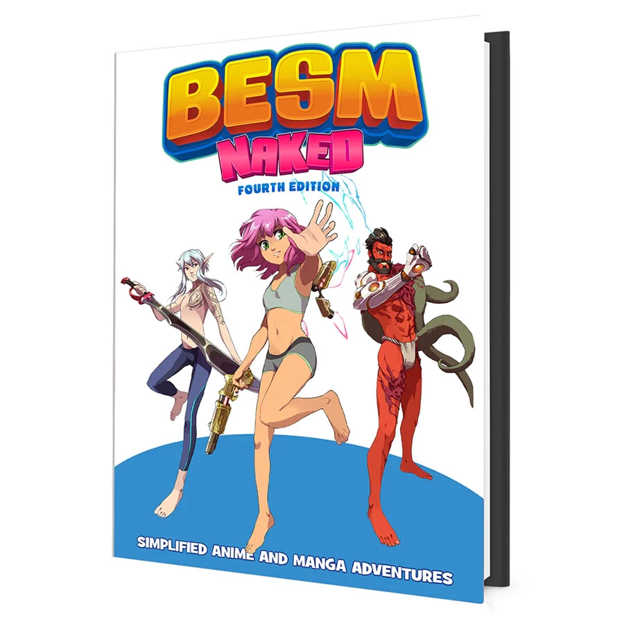 BESM 4th Edition Naked | Kategorie \ Manga RPG po angielsku \ B \ BESM 4th Edition RPG według ...
