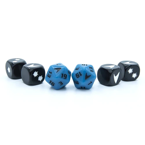 Star Trek Adventures - Science Division Dice Set | RPG po angielsku \ S ...