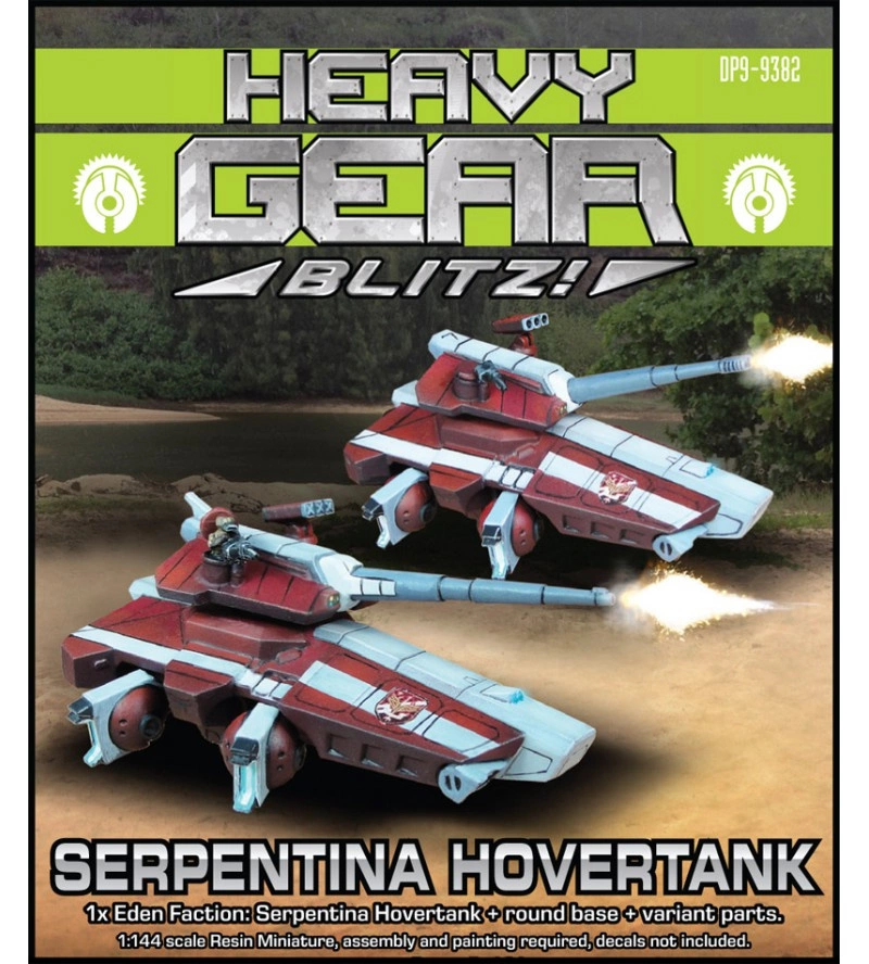 Heavy Gear Blitz! - Eden Serpentina Hovertank Pack | Gry Bitewne ...