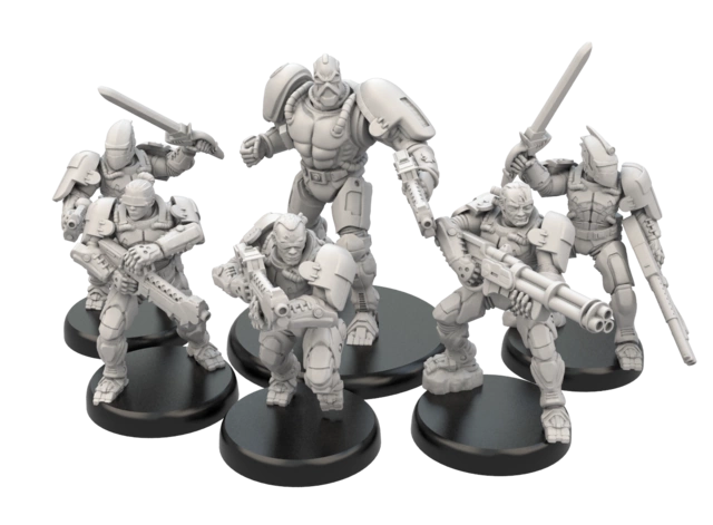 [PRZEDSPRZEDAŻ] Warzone Eternal - Cybertronic Starter Box | Gry Bitewne ...