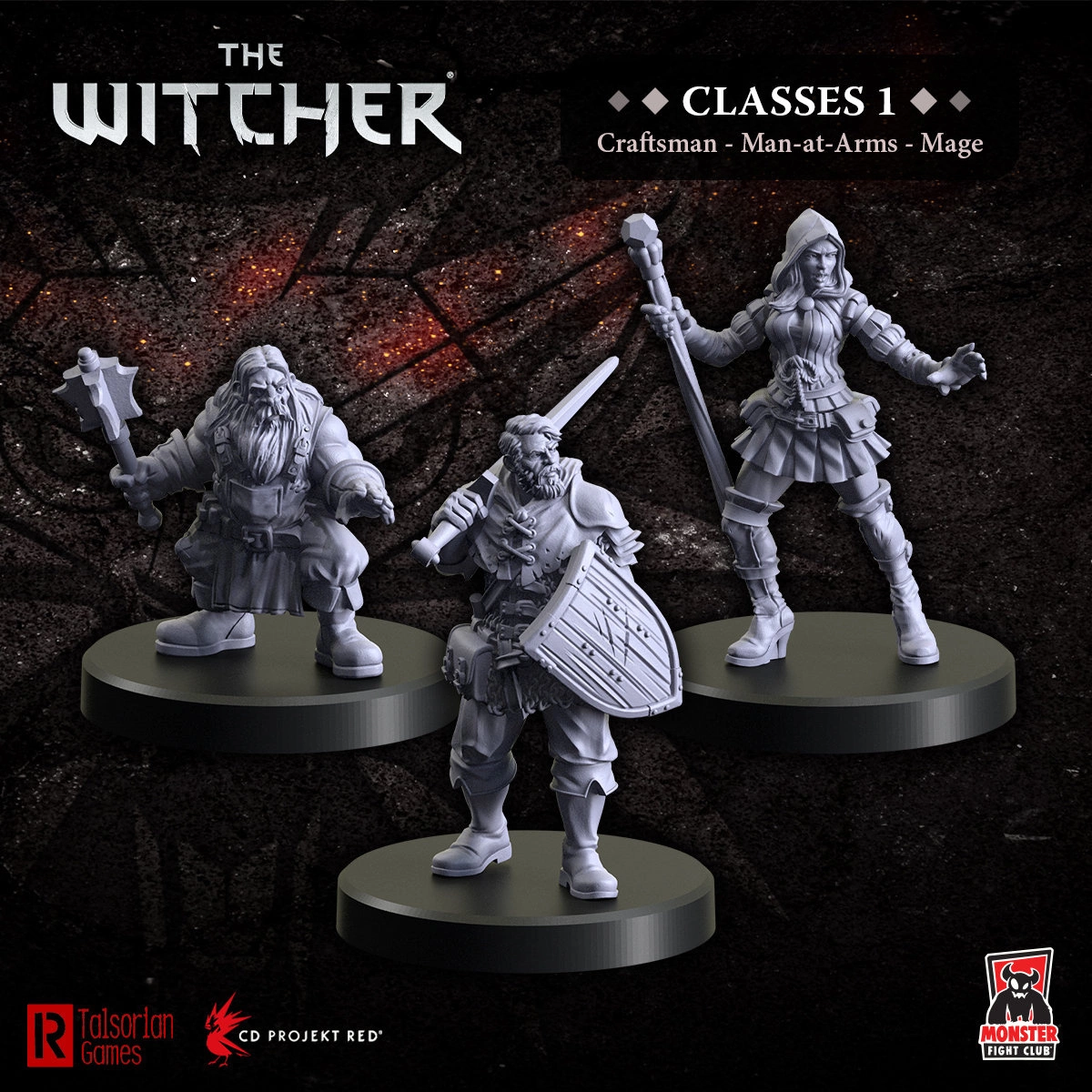 The Witcher RPG Classes 1 – Craftsman, Man-at-Arms, Mage | RPG po ...